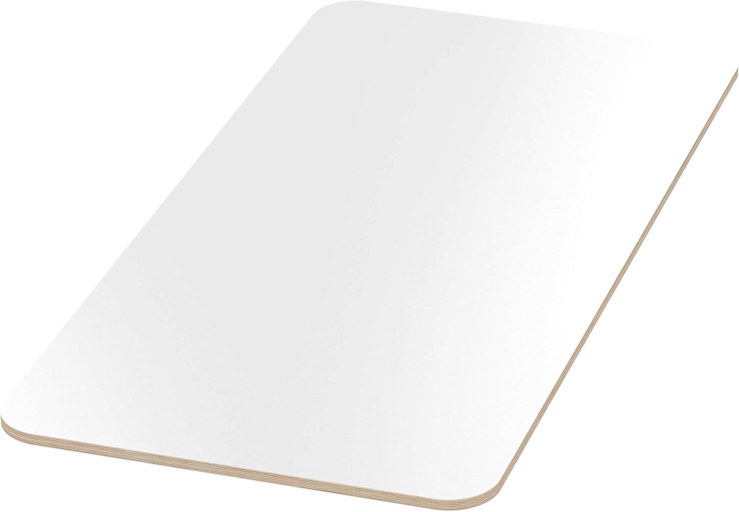 AUPROTEC Tischplatte 18mm weiß 1800 mm x 800 mm rechteckige ...