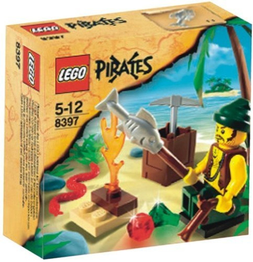 LEGO 8397/Pirate Gestrandeter Pirate: Amazon.co.uk: Toys & Games