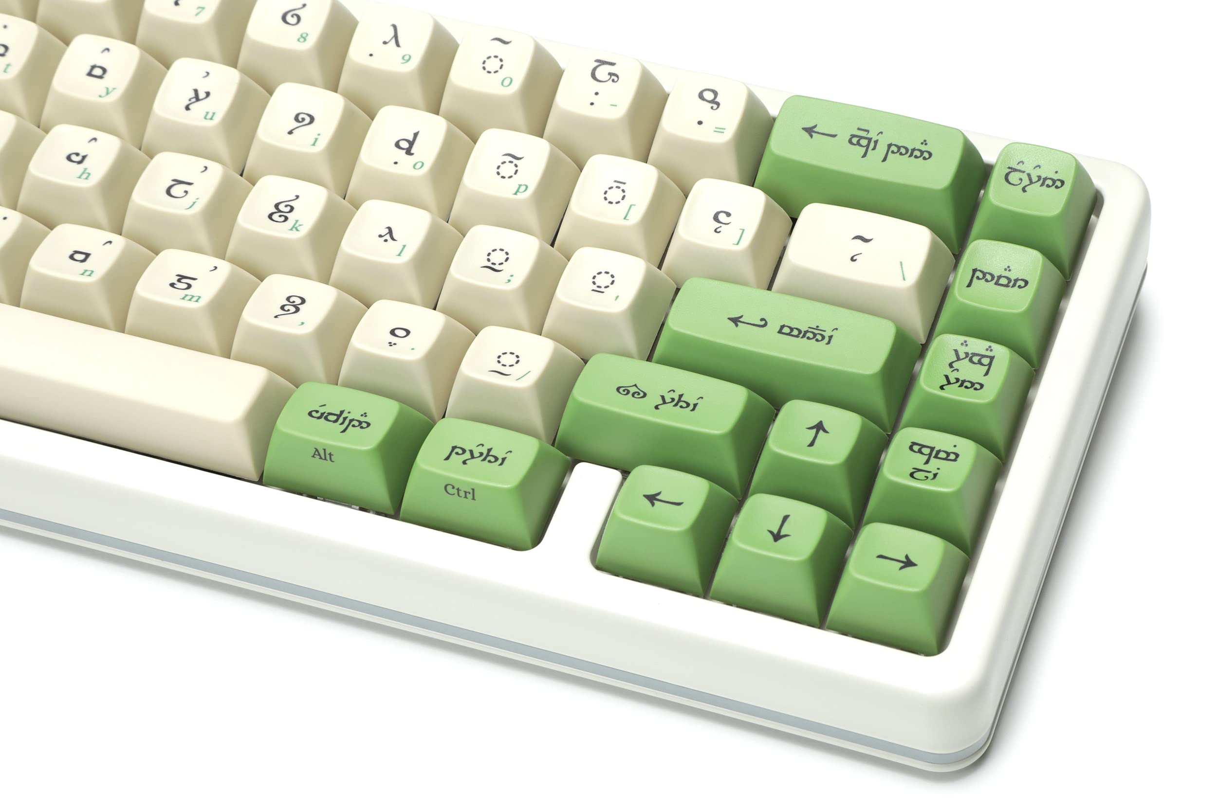 Mua DROP The Lord of The Rings MT3 Elvish Keycap Set, PBT Hi-Profile ...