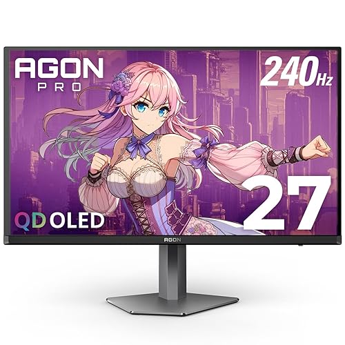 AOC Agon PRO AG276QZD2 27" OLED Tournament Gaming Monitor 2560x1440 ...