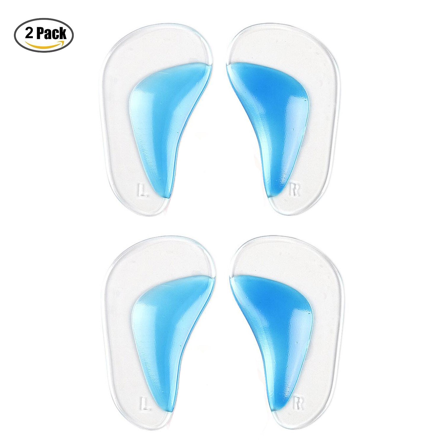 Amazon.com: 2 Pairs Orthotics for kids with Flat Feet Arch Support ...