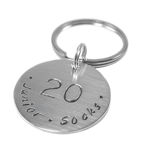 Amazon.com: Personalized Key Chain for Birthday, Anniversary, Milestone ...