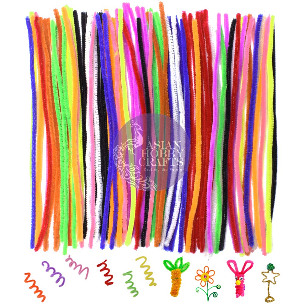 Asian Hobby Crafts Craft Pipe Cleaner for Hobby Crafts, Scrapbooking ...