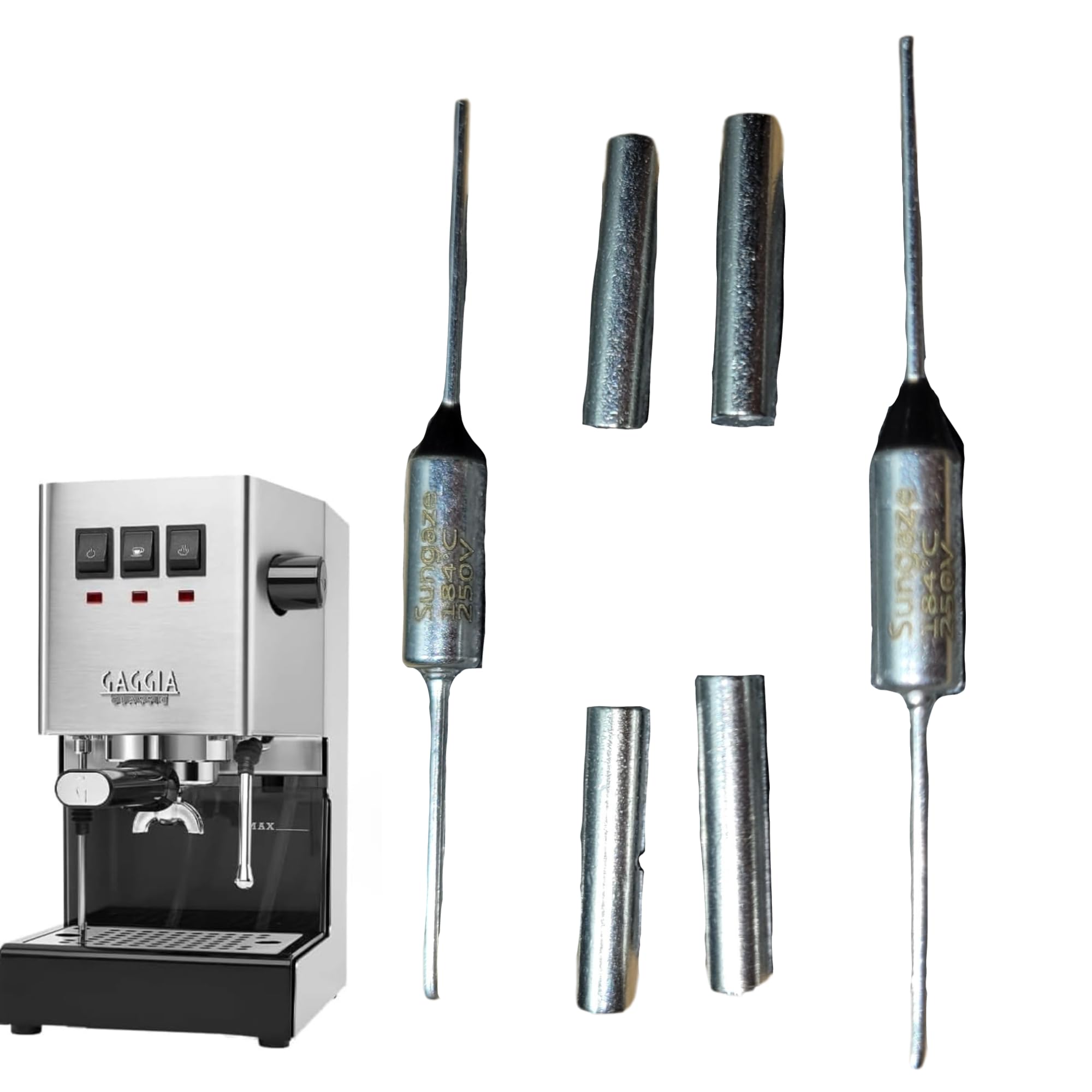 Mua Gaggia Replacement Thermal Safety Fuses Set of Two with Uninsulated ...