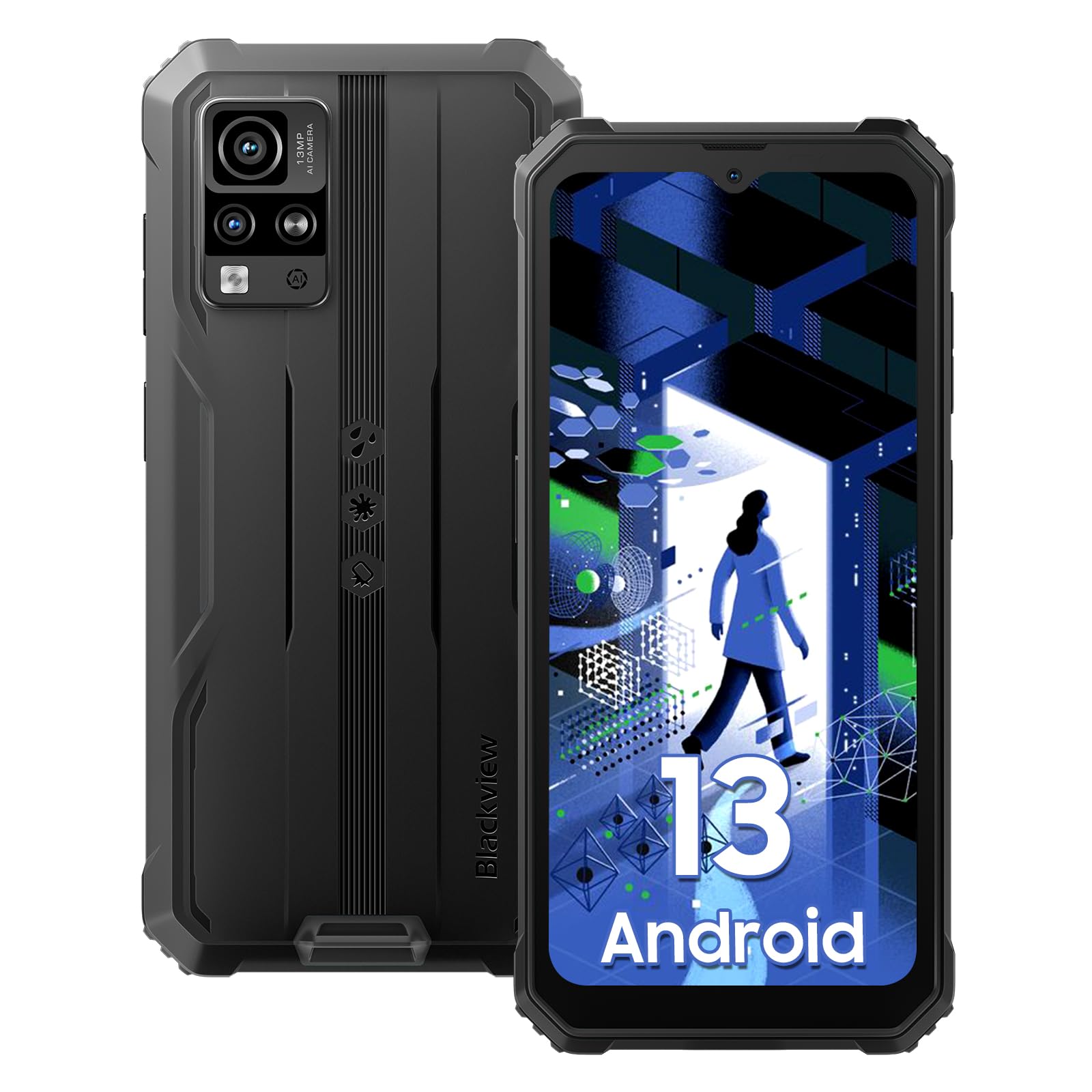 Mua Blackview Phone BV4800, Android 13 4GB+32GB 2TB Expand Rugged ...