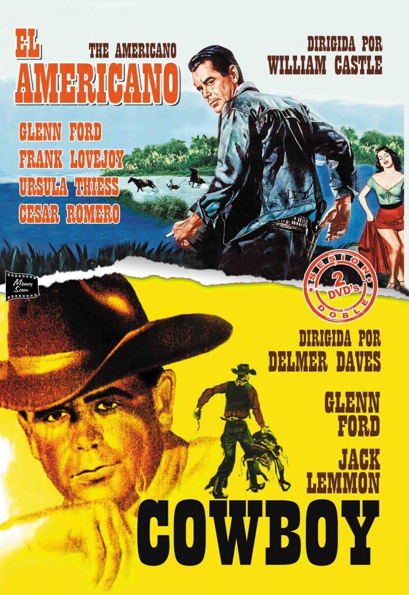 El Americano The Americano 1955 / Cowboy 1958 Dvd Import European ...