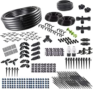 Amazon.com : Drip Irrigation Kit for Container Gardening Ultimate Size ...