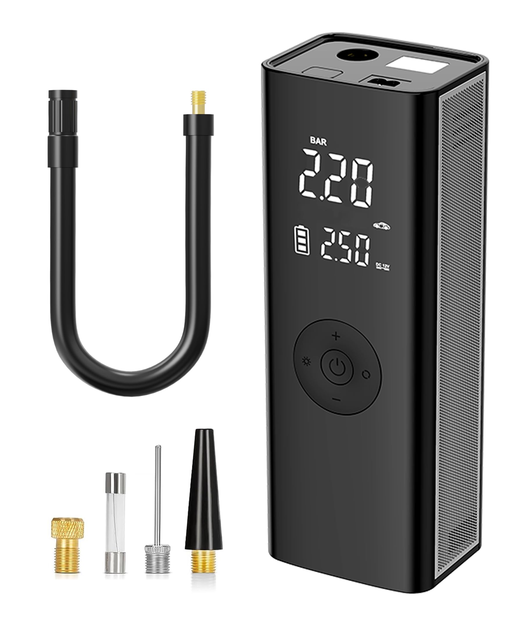 MAXEVER Tire Inflator Portable Air Compressor, 3X Faster Cordless Air ...