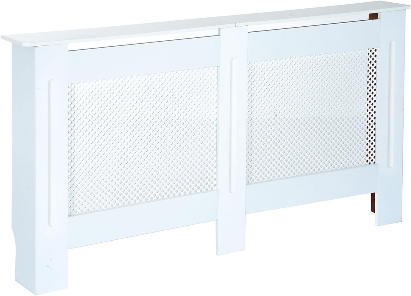 HOMCOM Wooden Radiator Cover Heating Cabinet Modern Home Furniture ...