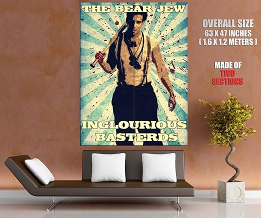 Amazon.com: The Bear Jew Inglourious Basterds Sgt. Donny Donowitz Blood ...