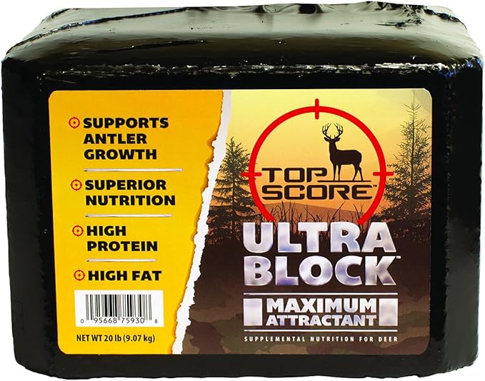 Amazon.com : Manna Pro Top Score Deer Block Ultra, 20 Lb : Pet Supplies