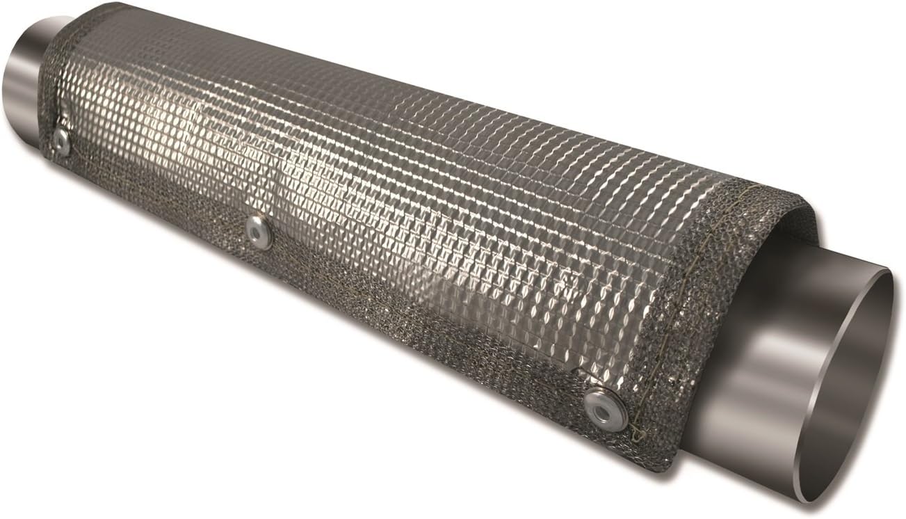 Amazon.com: Thermo-Tec 11675 6" x 1' Stainless Steel Pipe Heat Shield ...
