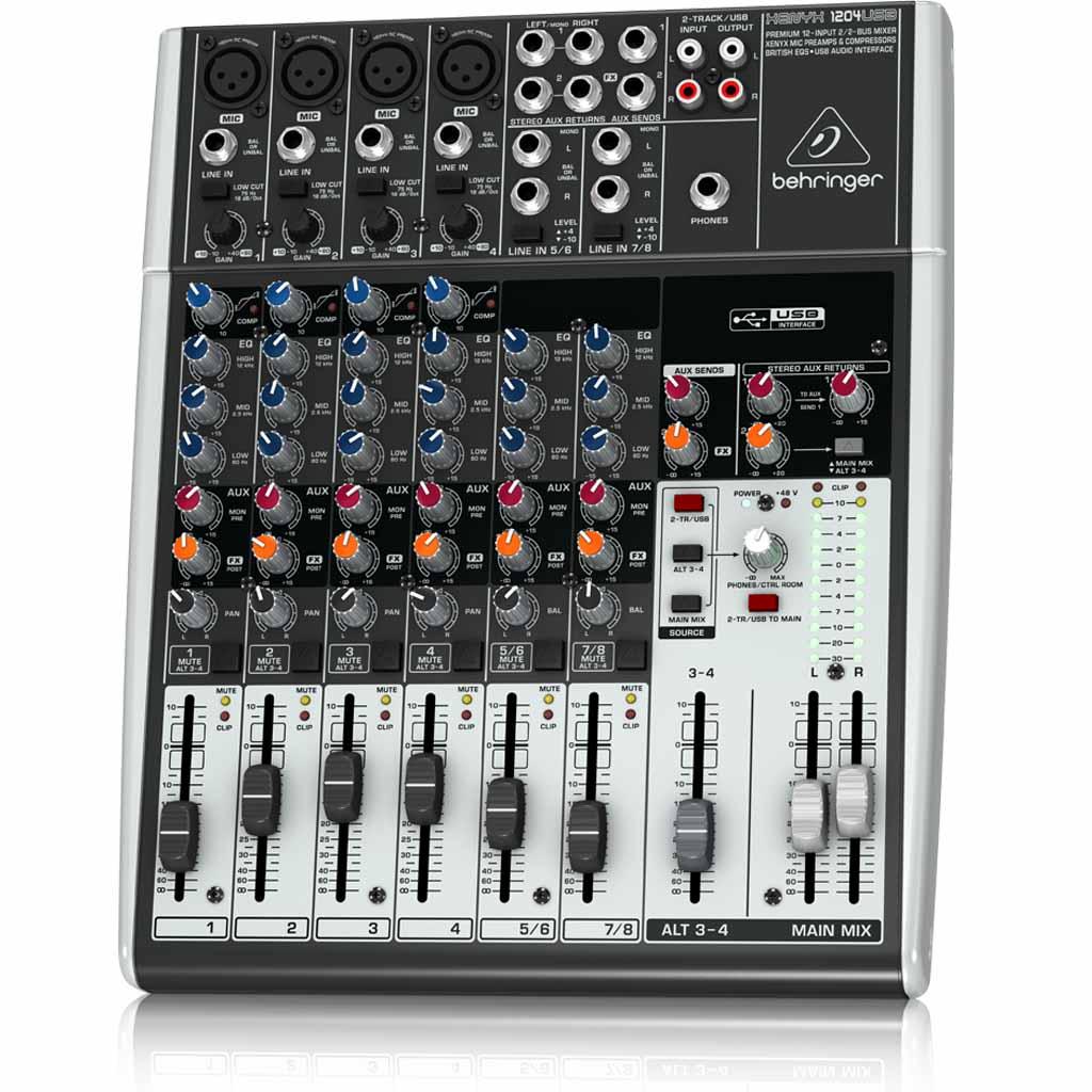 Premium 12-Input 2/2-Bus Mixer : Amazon.ca: Musical Instruments, Stage ...