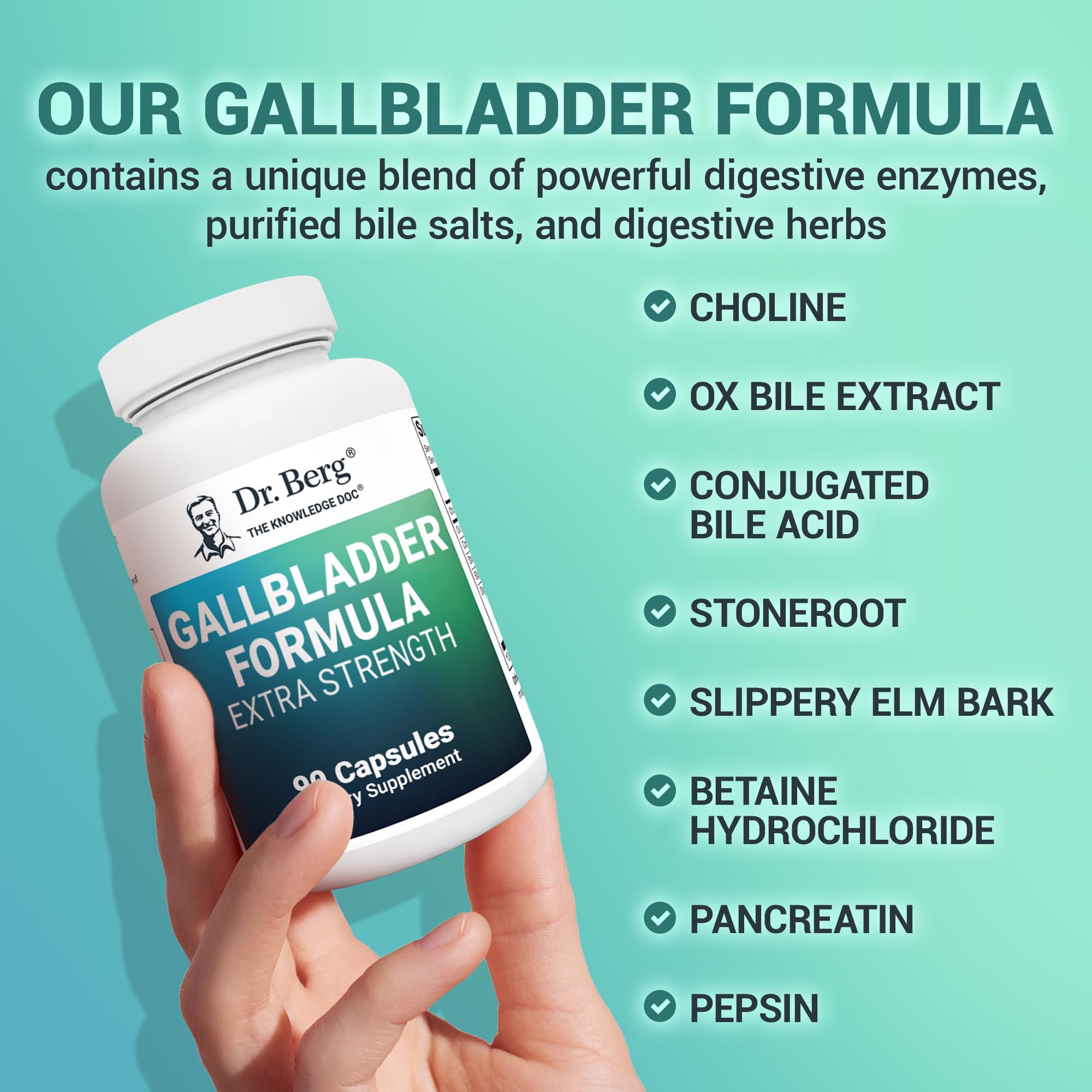 Mua Dr. Berg Gallbladder Formula Extra Strength - Made w/Purified Bile ...