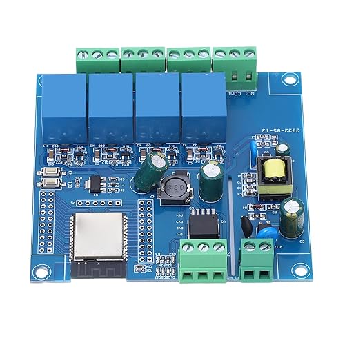 ESP32 Development Board Programmable Development Board 4 Way 5V Relay ...