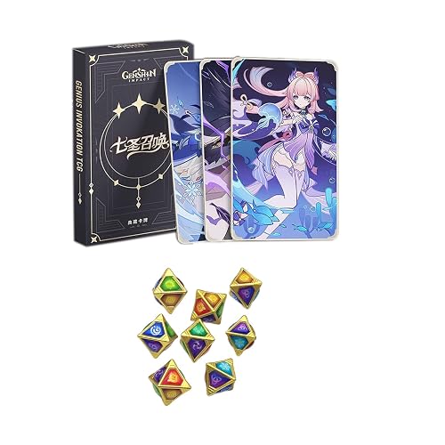 KattyStory Genshin Impact Genius Invokation Tcg Deck and 46 Character ...