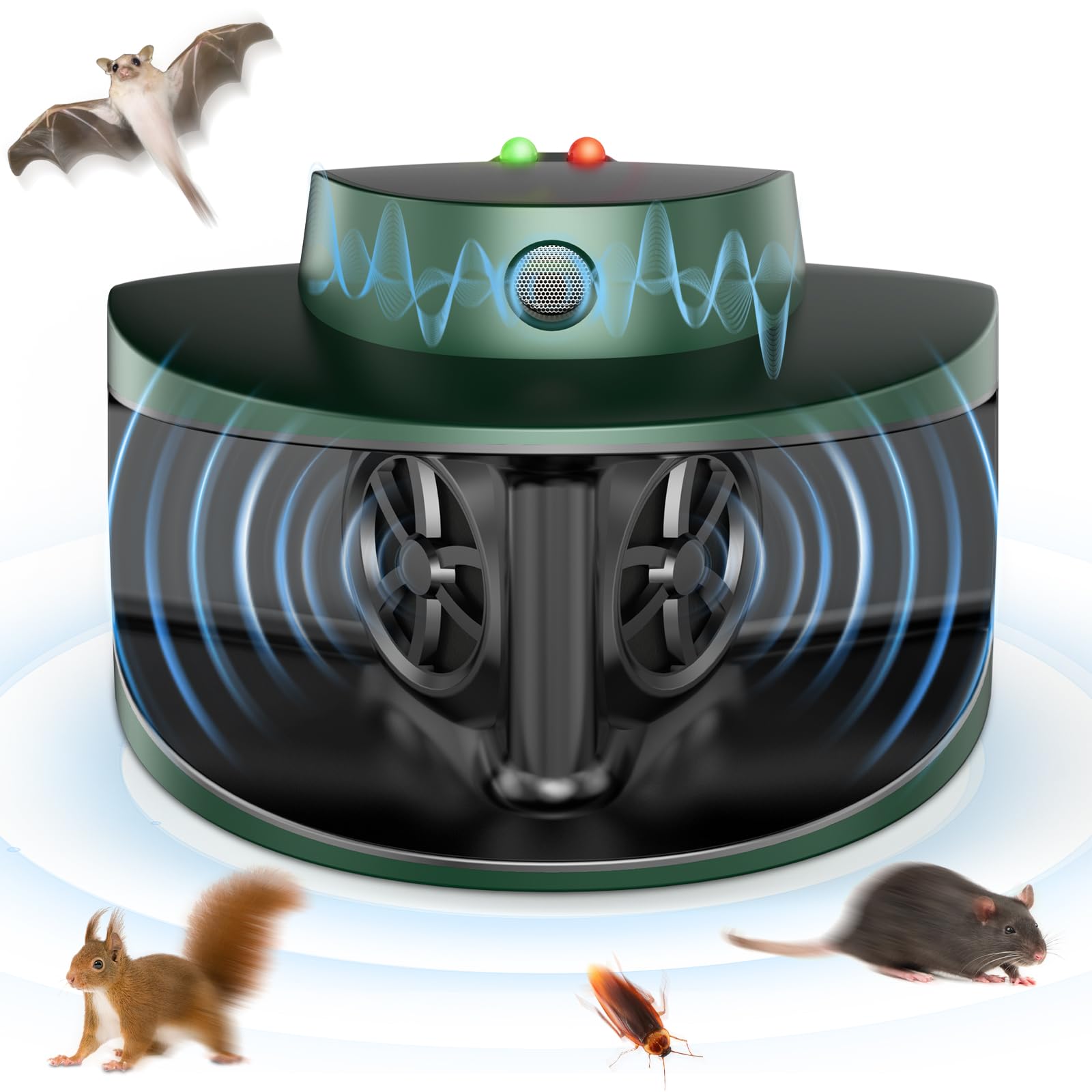 2025 Upgraded Rodent Repellent Ultrasonic Plug in, Ultrasonic Pest ...