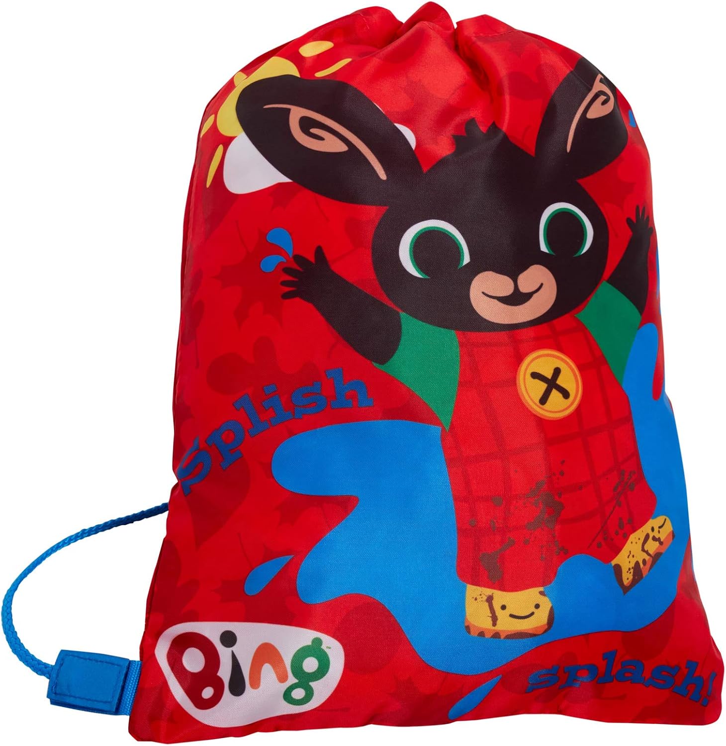 Boys Girls Bing Bunny Drawstring Gym Bag - BigaMart