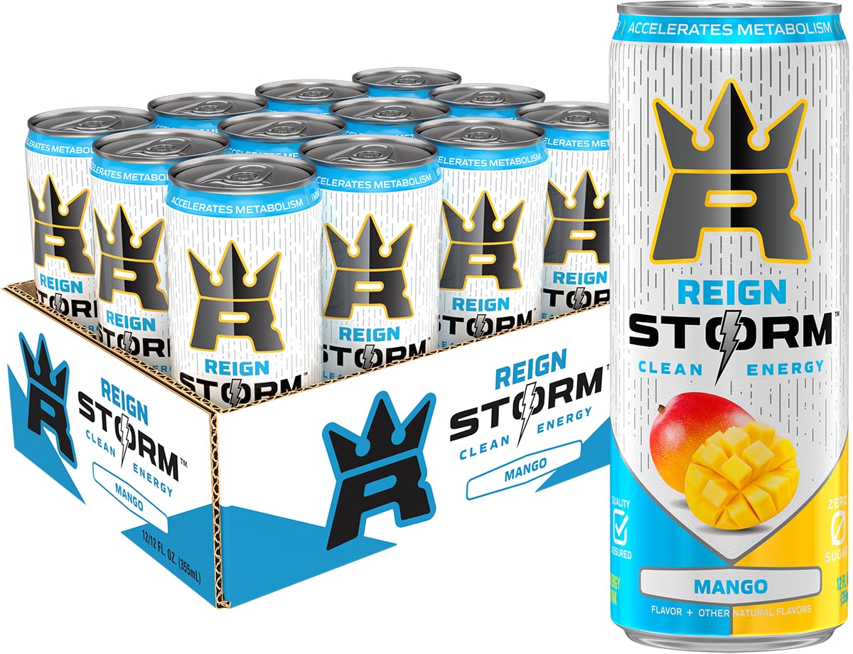 Mua Storm, Mango, Fitness & Wellness Energy Drink, 12 Fl Oz (Pack of 12 ...