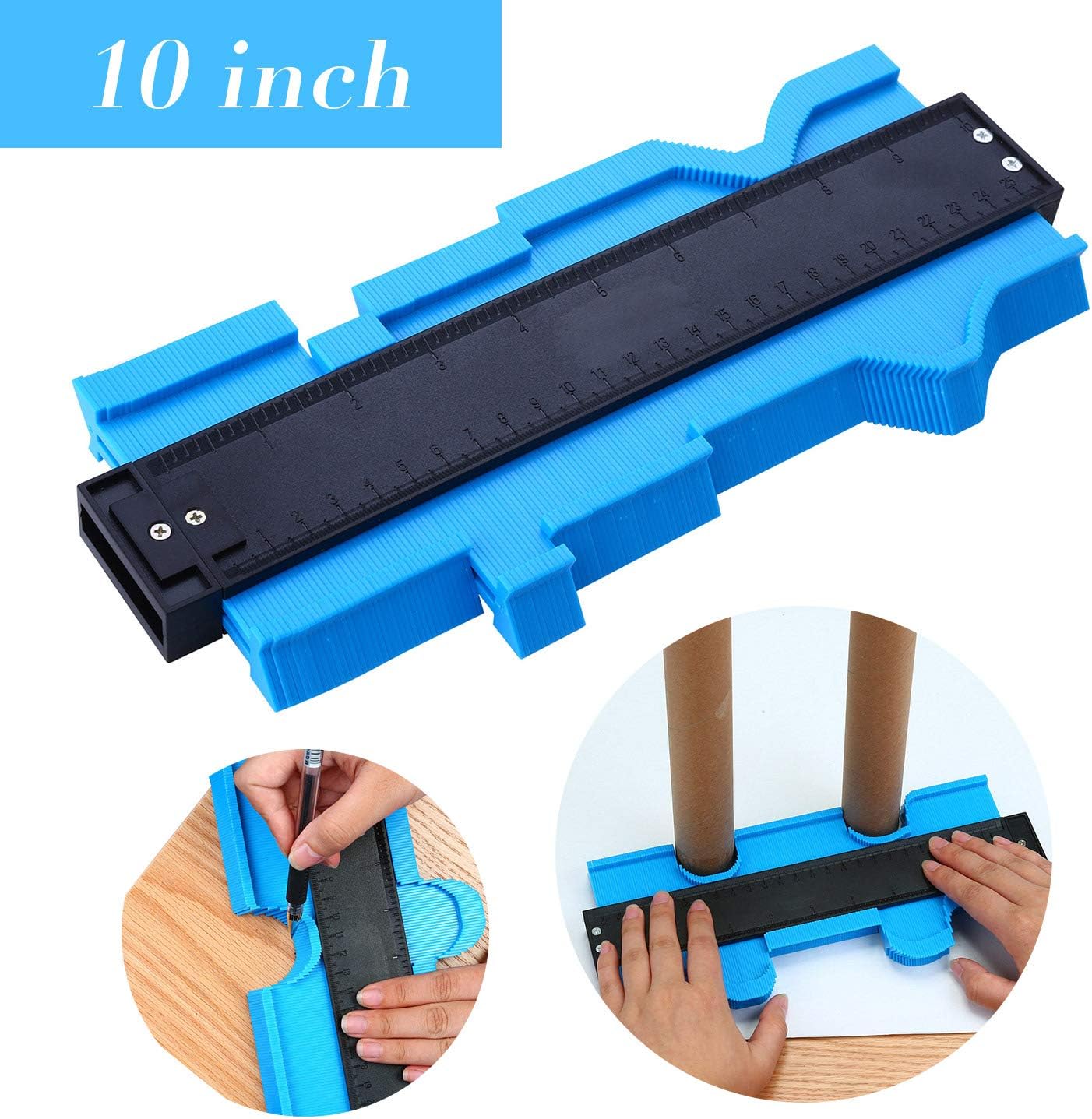 ENJOHOS Contour Gauge Profile Gauge Multifunctional Irregular Ruled ...