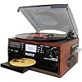 Amazon.com: Boytone BT-22M, Bluetooth Record Player Turntable, AM/FM ...