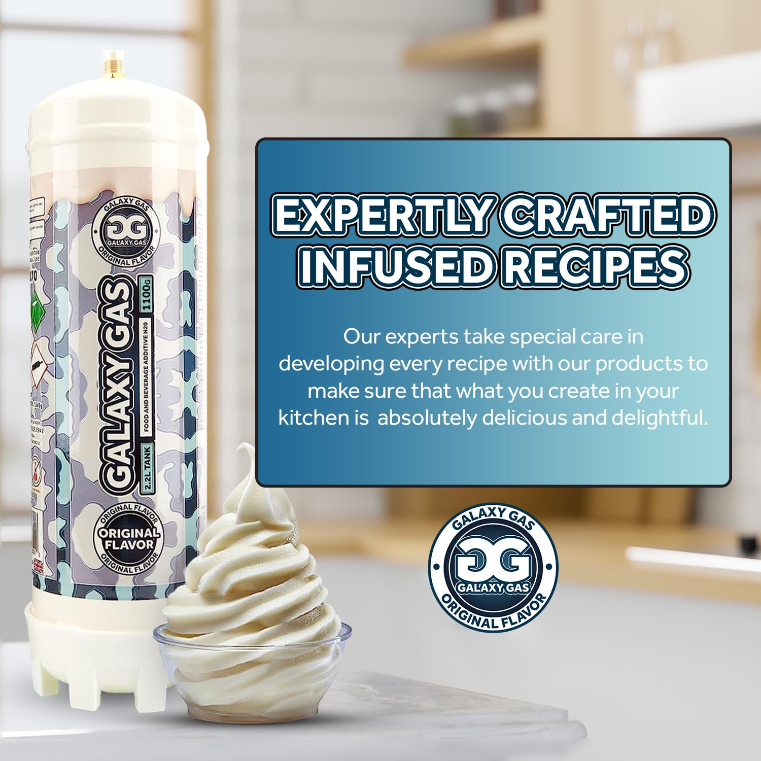 Mua Galaxy Gas Original Flavor Whipped Cream Dispenser Cartridge Tank ...