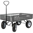 Amazon.com: Farm-Tuff Crate Garden Wagon - 800-Lb. Capacity, 46in.L x ...