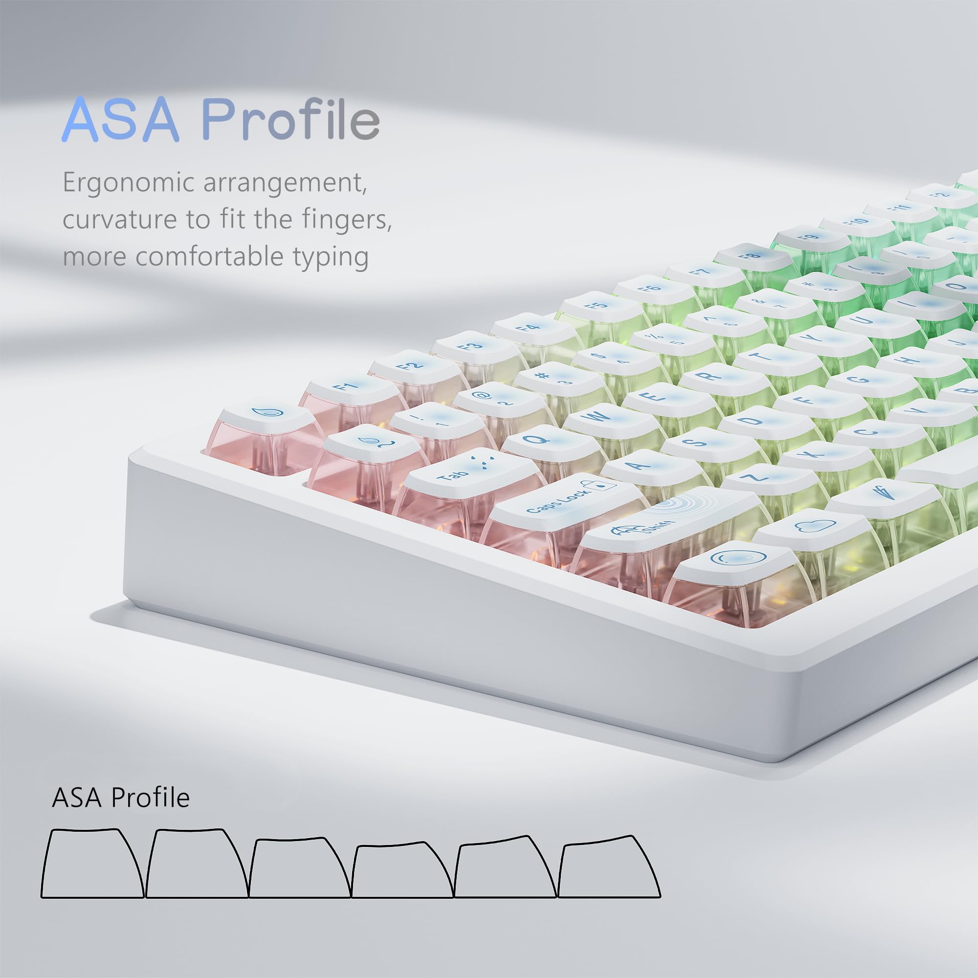 Mua XVX Pudding Keycaps - PBT Keycaps 116 Keys Dye-Sublimation and ...