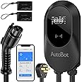 Amazon.com: AutoBot Upgrade Home EV Charger Level 2, Smart Wi-Fi and Bluetooth EVSE, Extra 2 ...