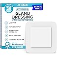 Amazon.com: JJ CARE Waterproof Adhesive Island Dressing [Pack of 25], 6” x 6” Sterile Bordered ...