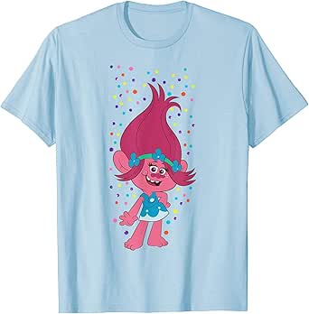 Amazon.com: DreamWorks Trolls Poppy Polka Dots T-Shirt: Clothing