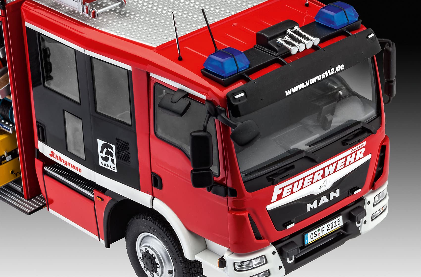 Mua Revell Schlingmann HLF 20 Varus 4x4 Model Kit - Detailed Fire Truck ...