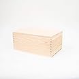 Amazon.com: Large Unfinished Quality Wooden Pine Boxes with Lids ...