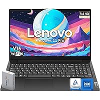 Amazon.com: Lenovo V15 Laptop, Intel Celeron N4500 Processor, 15.6" FHD ...