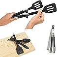 Amazon.com: GripFlip: 3-in-1 Kitchen Cooking Utensils Set with ...