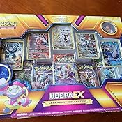 Amazon.com: Pokemon TCG Hoopa EX Legendary Premium Collection Box ...