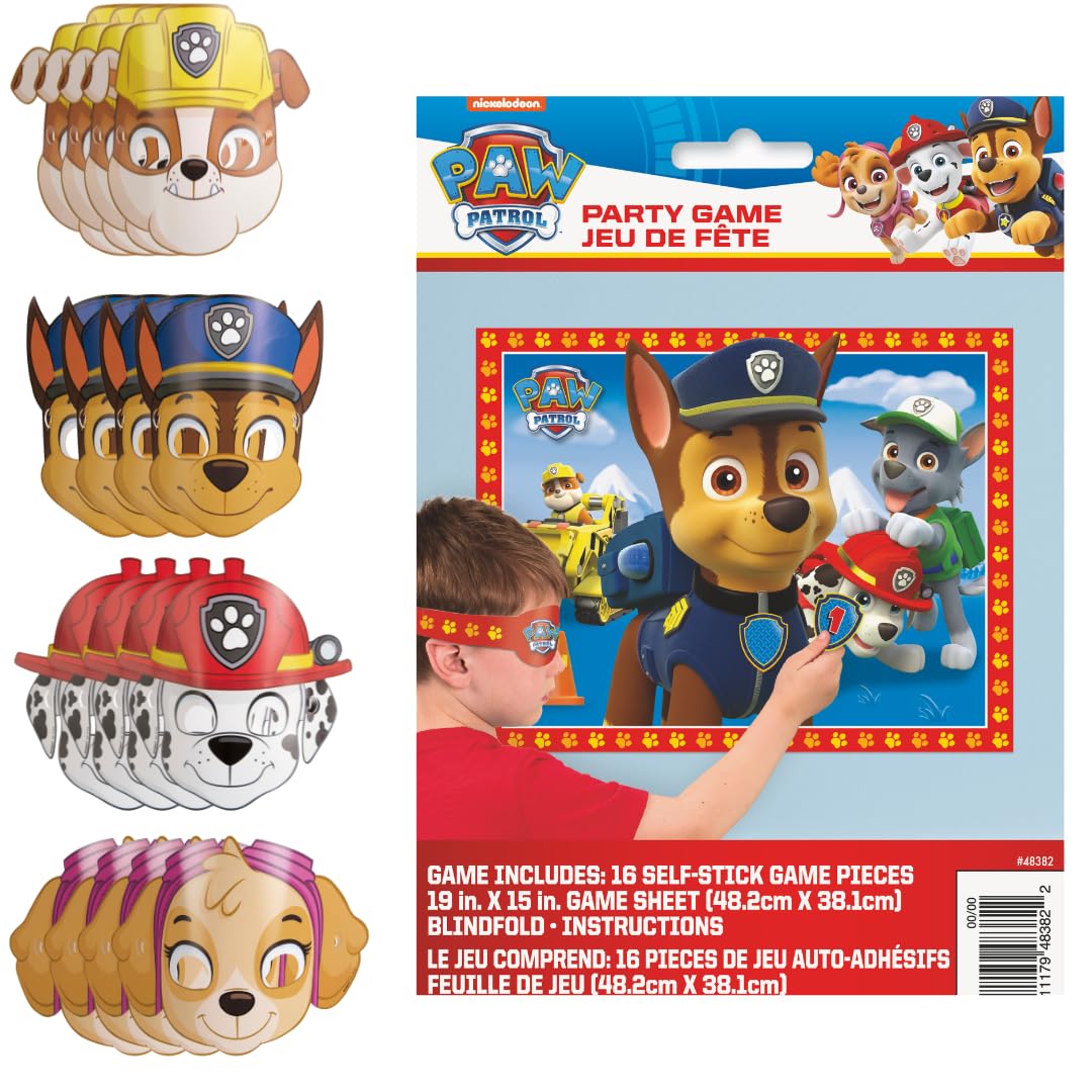 Paw Patrol Party Supplies Bundle - Ultimate Birthday Solution with Game ...