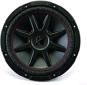 Amazon.com: Kicker CVR154 (43CVR154) CompVR 15-Inch (38cm) Subwoofer ...