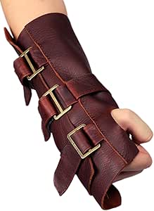 Amazon.com: LeadCos Bane Wrist Brace Leather Wrist guard Right Hand ...