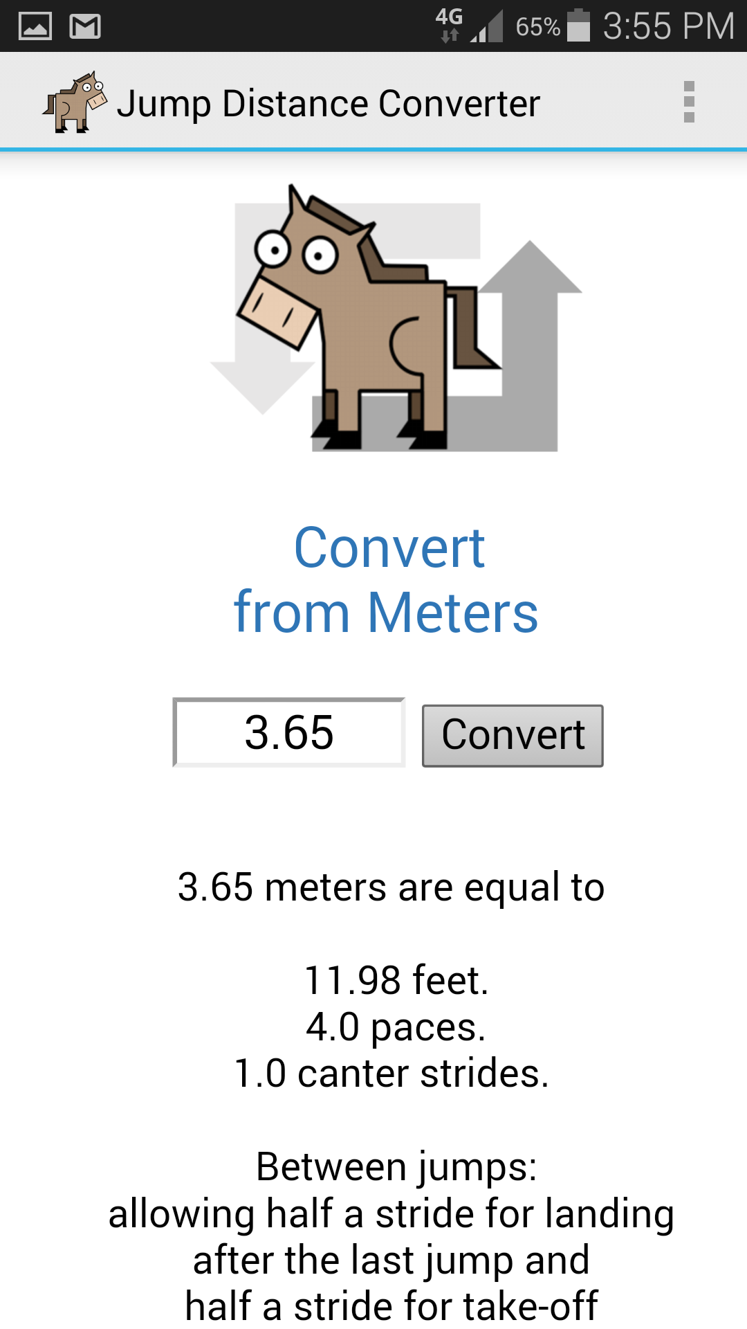 Show Jumping Distance Converter:Amazon.co.uk:Appstore for Android