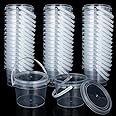 Amazon.com: ZOEYES 50 PCS 10 oz Slime Containers with Lids and Handles ...