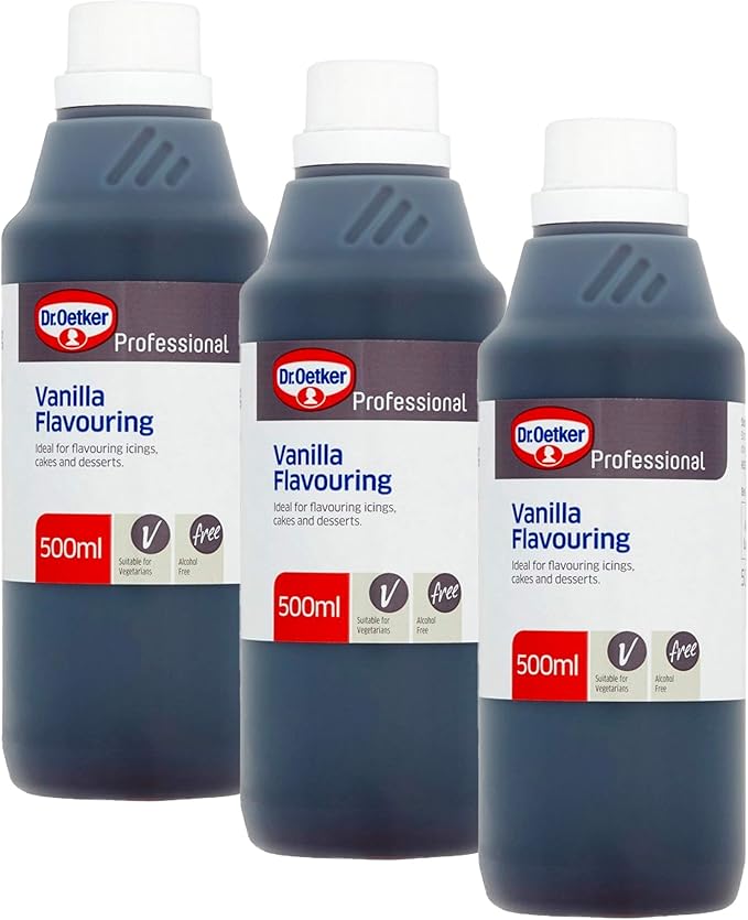 Vanilla Essence Baking Aroma Flavour Concentrated Cakes Cookies 500ml ...