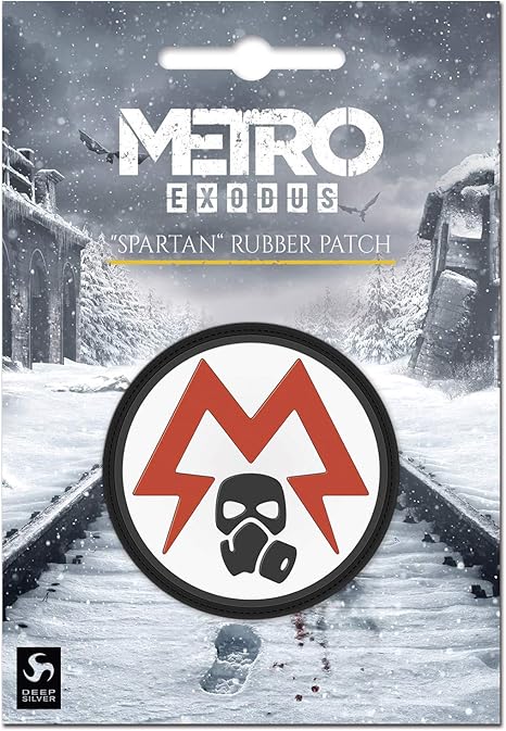 Metro Exodus Rubber Patch Spartan Logo: Amazon.com.au: Video Games