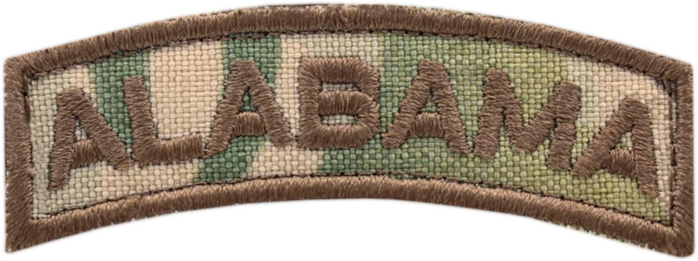 2AFTER1 Multicam Alabama Shoulder Tab AL State OCP Army Morale Tactical ...