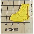 Amazon.com: Construction Work Boot Shaped Cookie Cutter and Stamp #1195 ...