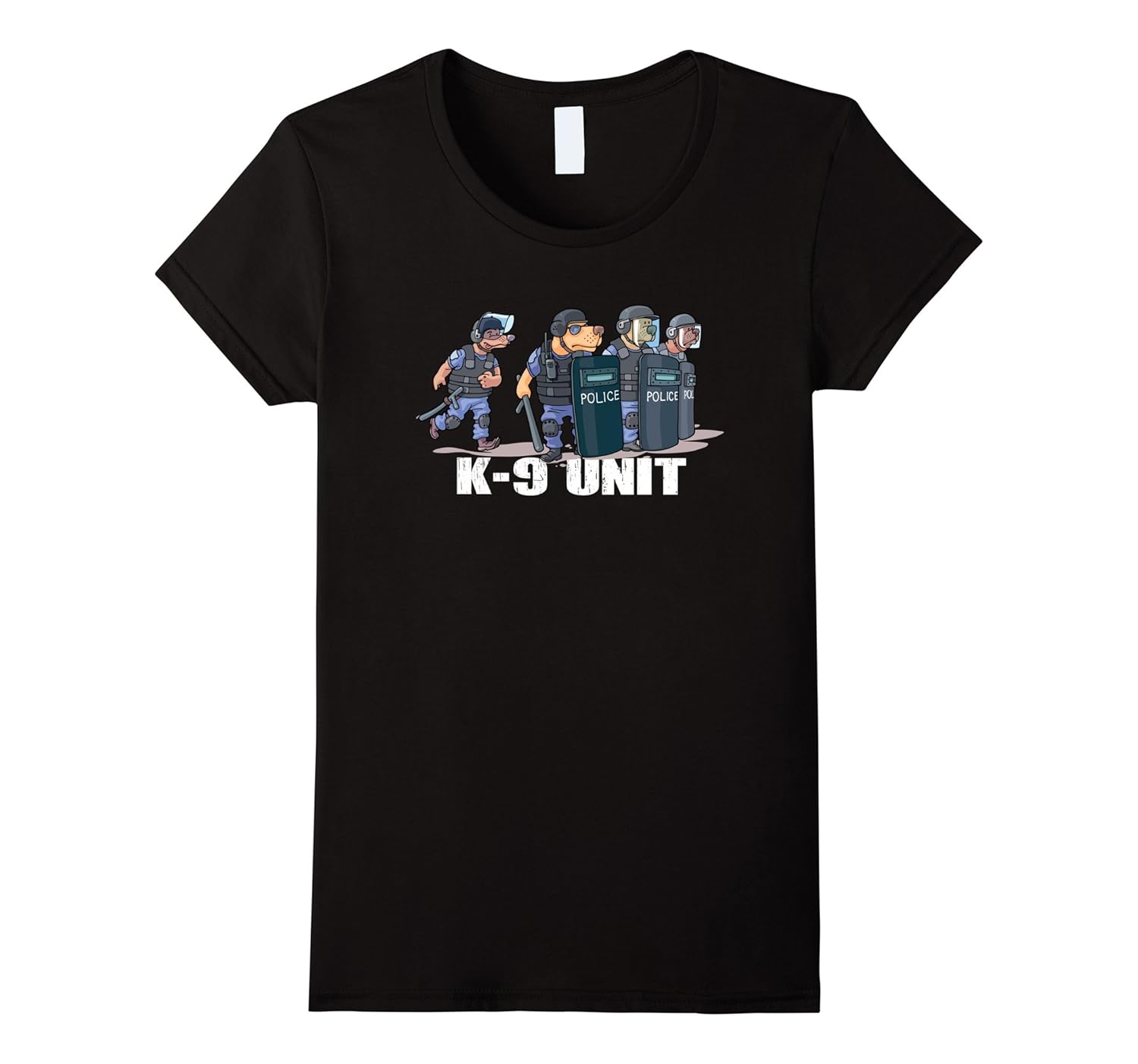 Police K9 Unit Sheepdog LEO Police Dog Funny T-Shirt