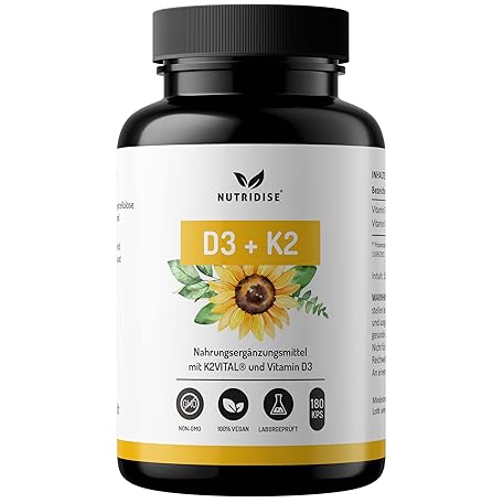 Mua Nutridise Vitamin D3 + K2 Capsules - 1000 IU D3 + 100 μg K2VITAL ...