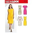 Amazon.com: New Look sewing pattern 6023: Misses' Dresses size A (6-8 ...