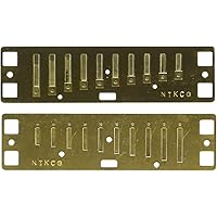 Amazon.com: Lee Oskar Harmonicas Harmonica, cream,gold (1910RP) : Musical Instruments