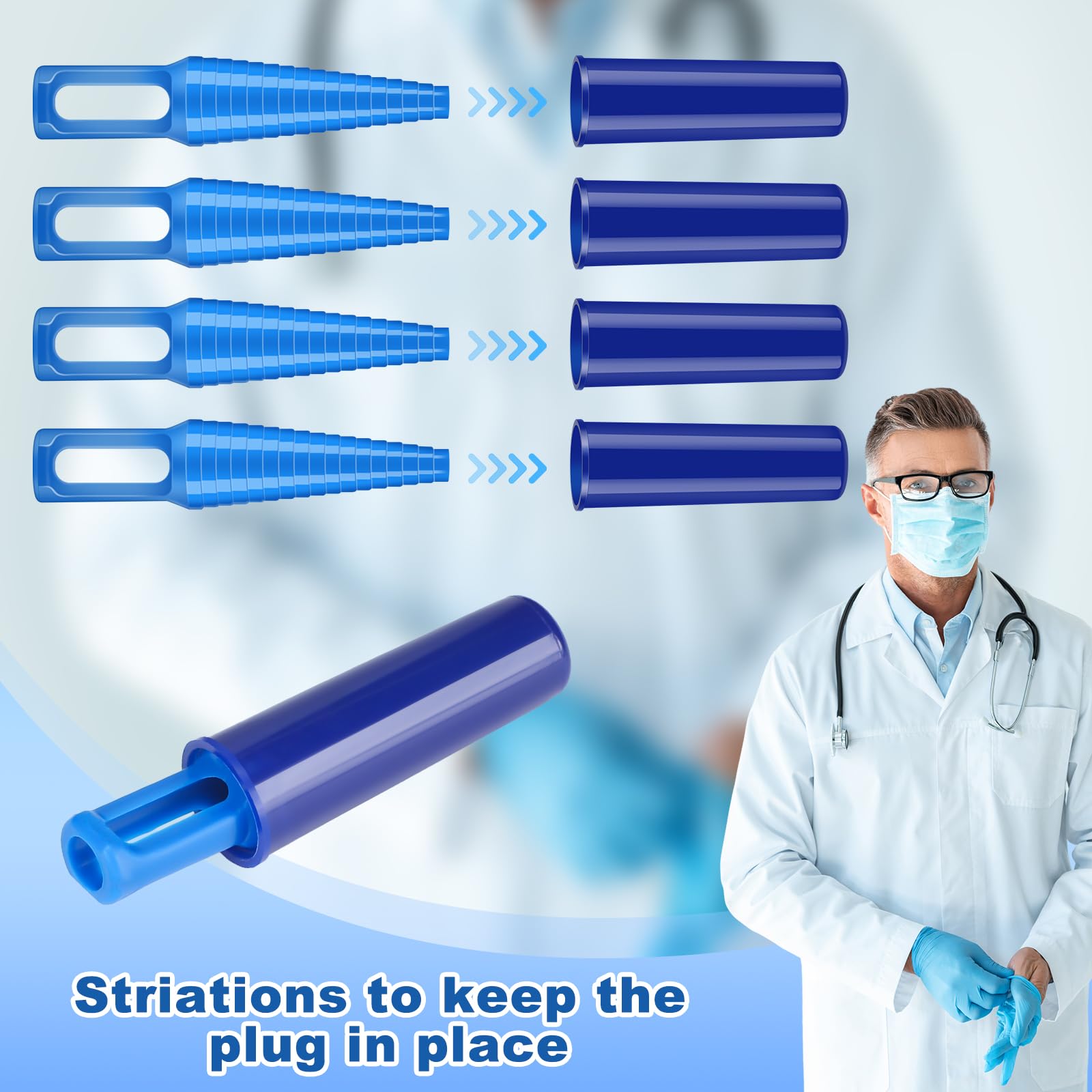 Mua TrelaCo 30 Sets Catheter Plugs Tube Tip Protector Cap Individually ...